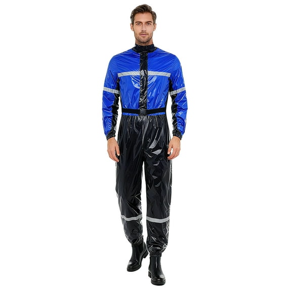 Choomomo Work Jumpsuit Casual Waterproof Coveralls Unisex Men Long ...