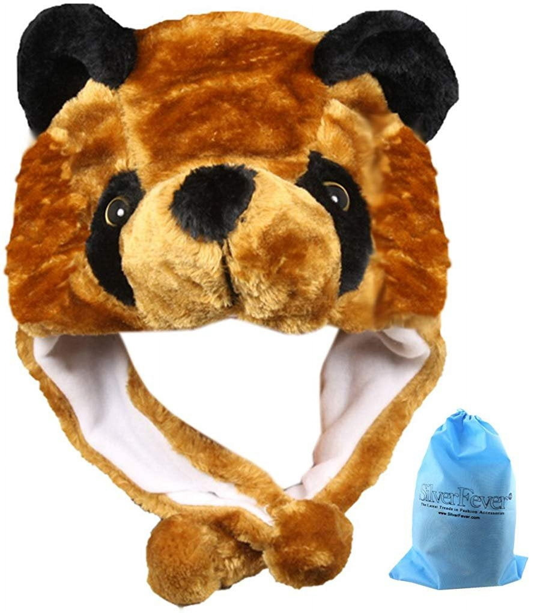 SILVERFEVER Plush Soft Animal Beanie Hat Halloween Cute Soft Warm ...