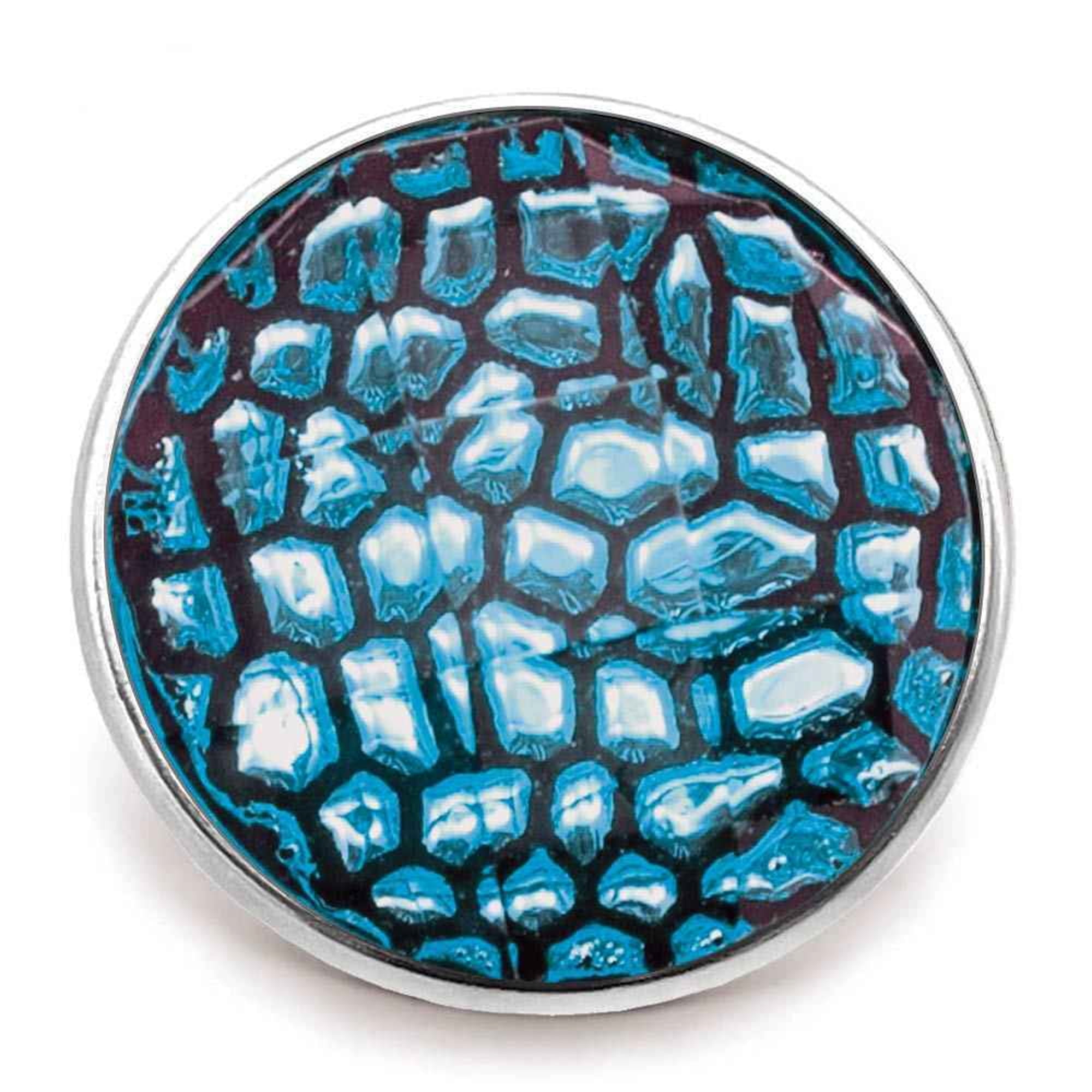 Choose Color | Snakeskin Snap Jewelry Ginger Charm Button Fits Custom ...