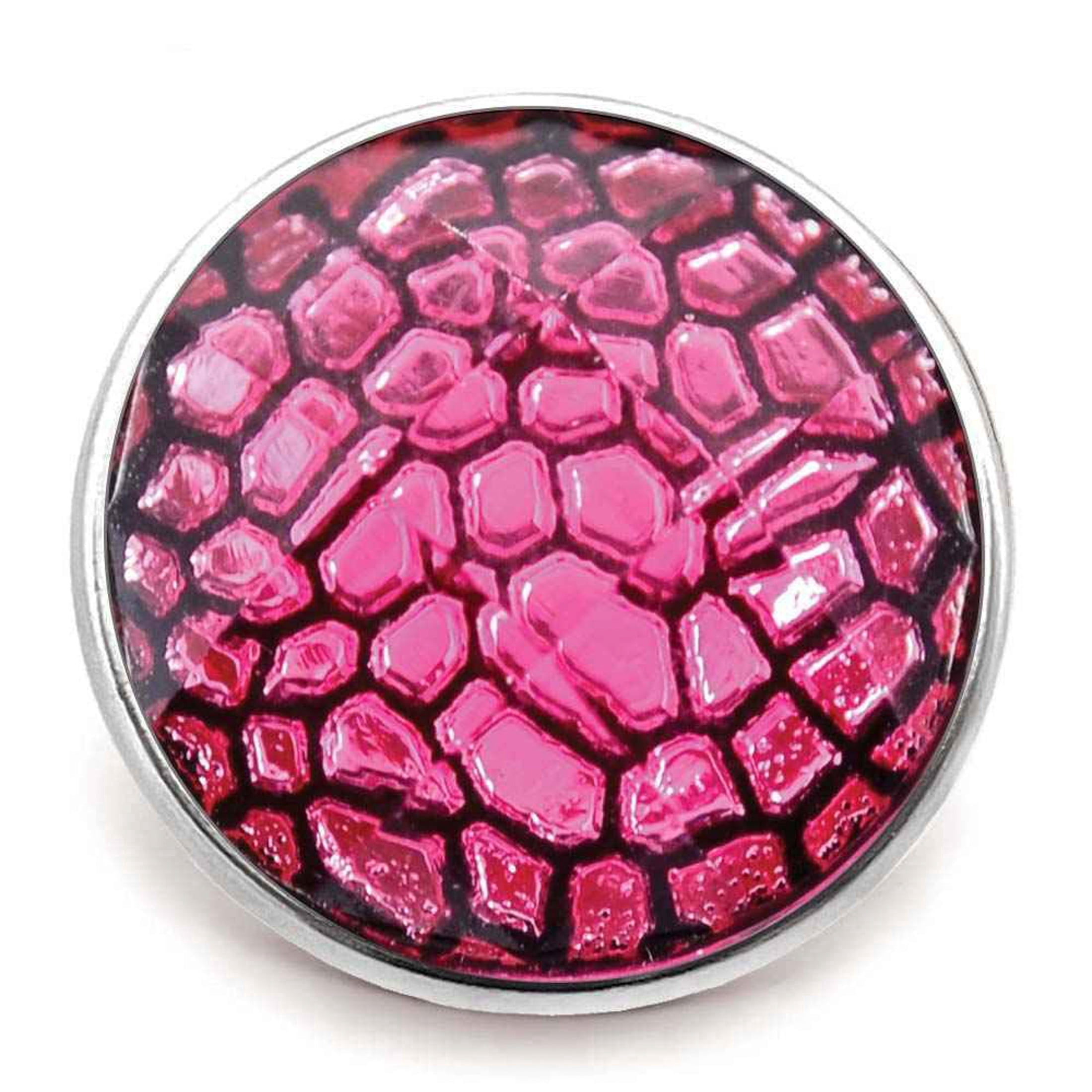Choose Color | Snakeskin Snap Jewelry Ginger Charm Button, For ...