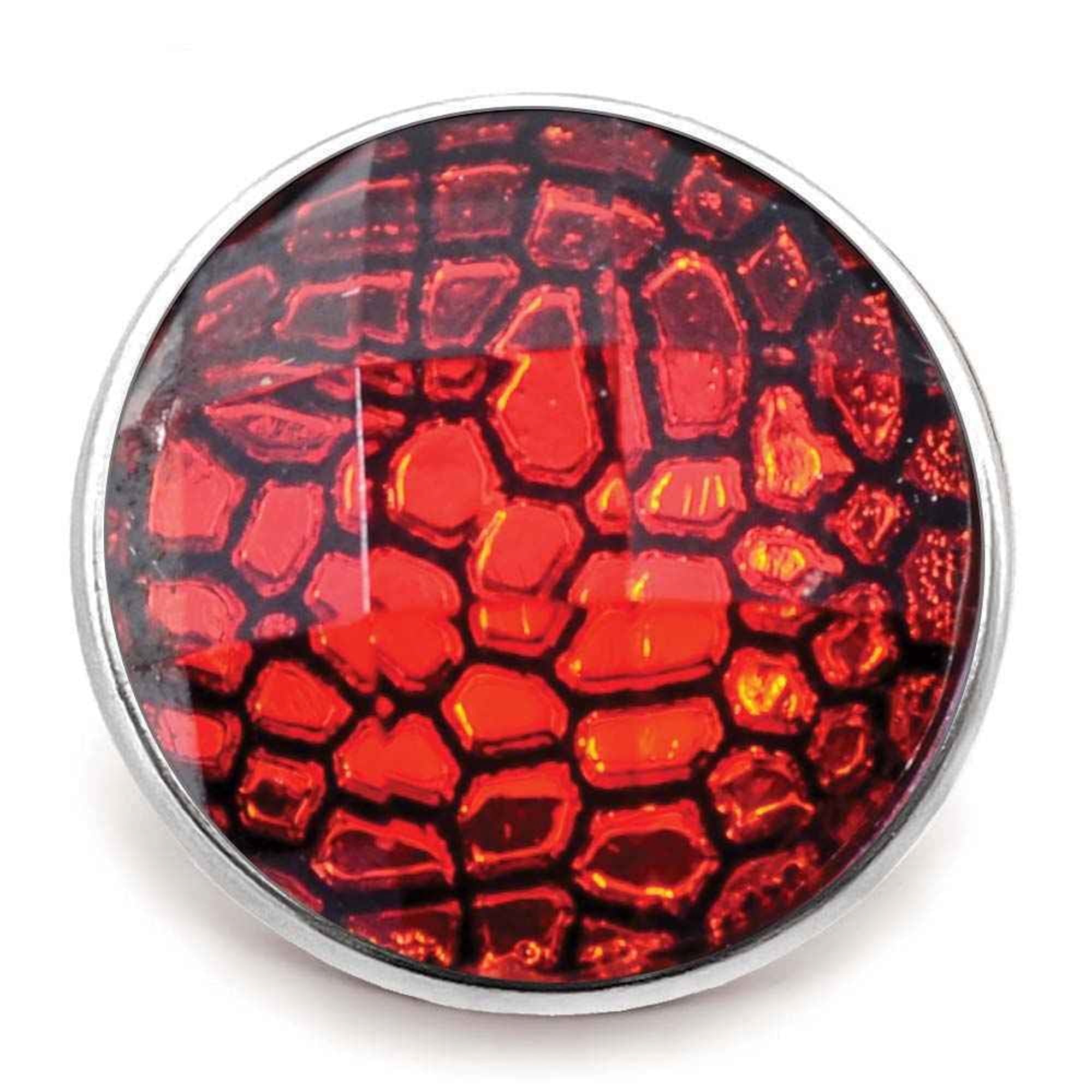 Choose Color | Snakeskin Snap Jewelry Ginger Charm Button, For ...