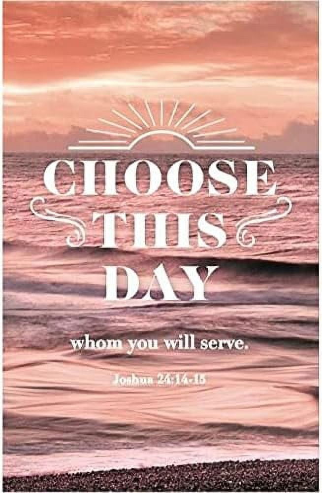 Choose This Day Church Bulletins Church Bulletin Pack Of 100 - Welcome ...