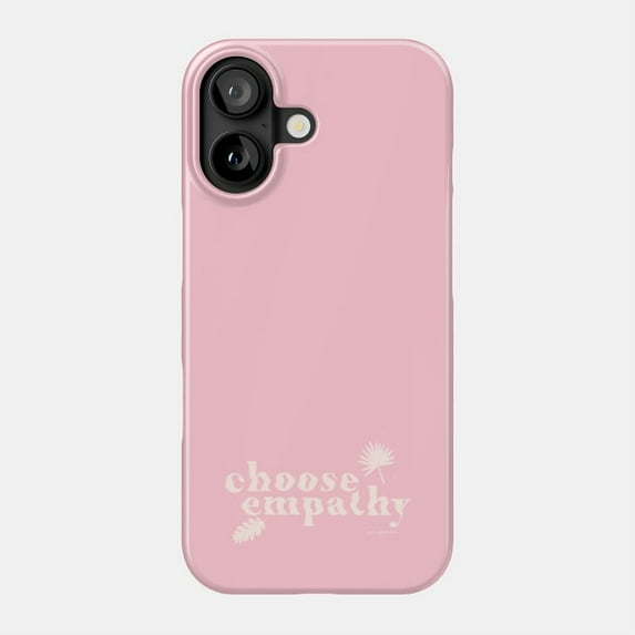 Choose Empathy Simple Minimalist Kindness Slogan Case for iPhone 11,12 ...