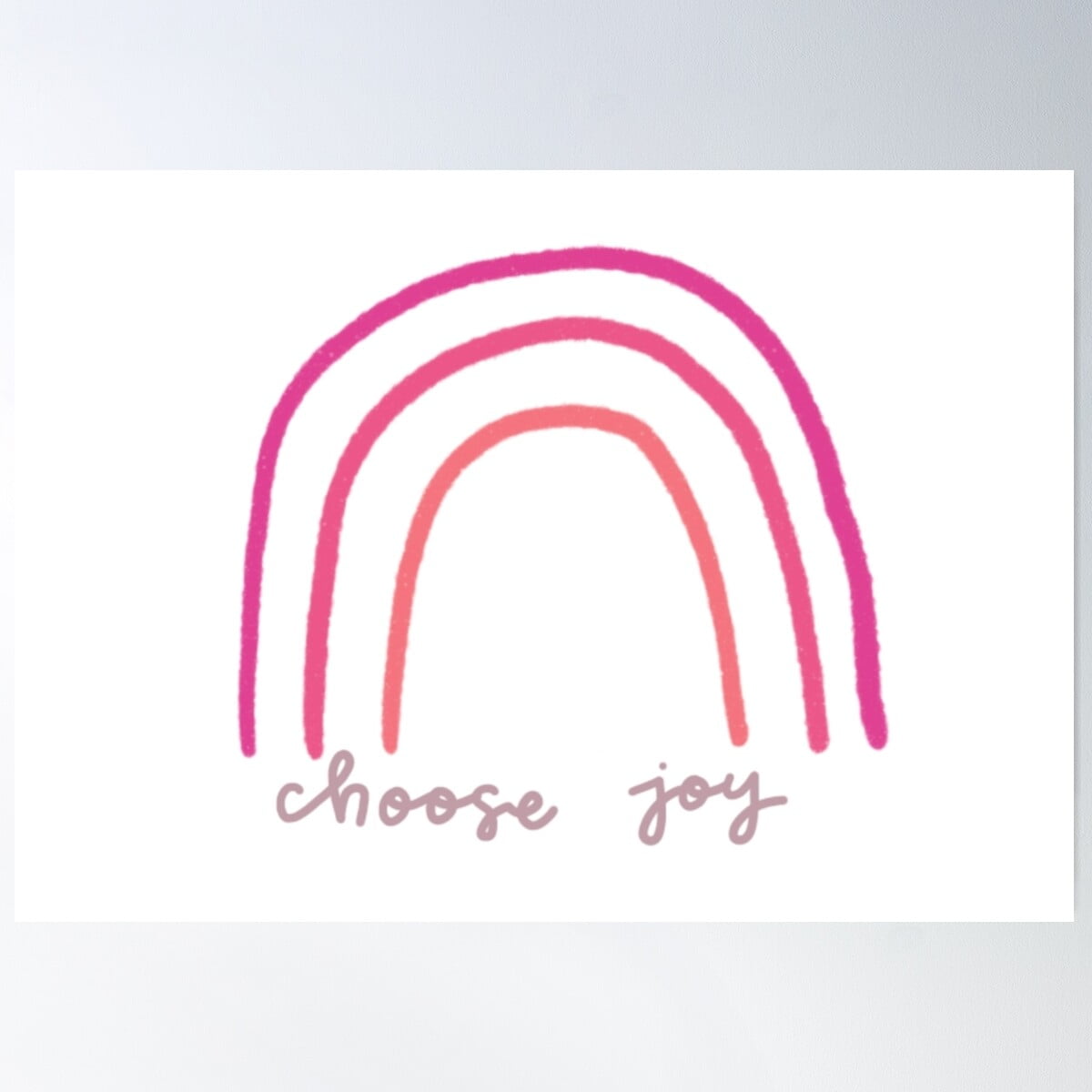 Choose Joy Poster Wall Art, Modern Wall Decor For Living Room Bedroom ...