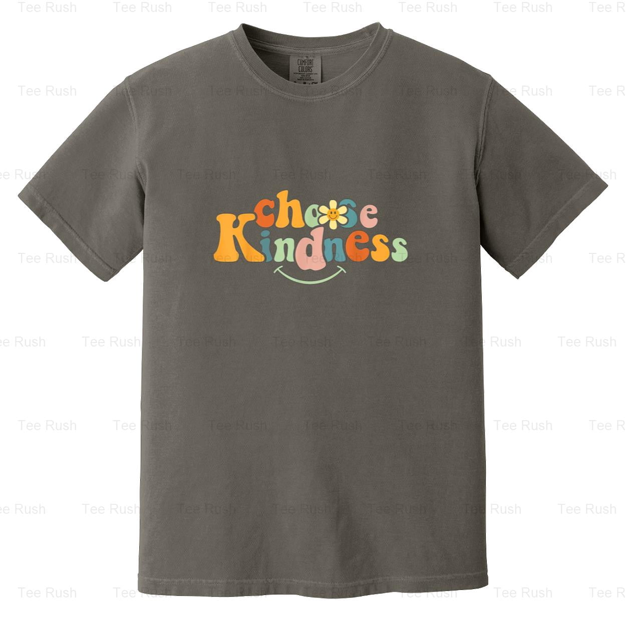 Choose Kindness Retro Groovy Be Kind Funny Inspirational Positive Gift ...