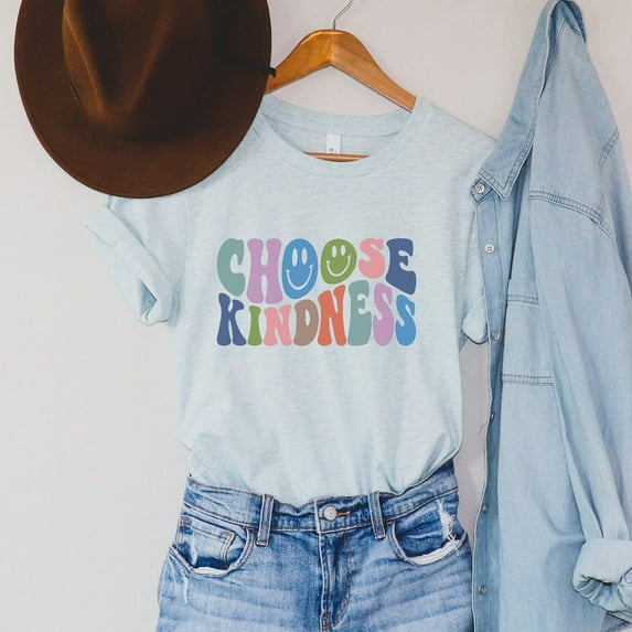 Choose Kindness Retro Kind Shirts, Mom Kindness T Kind Shirts, Be Kind Teacher Shirts Tshirt All ...