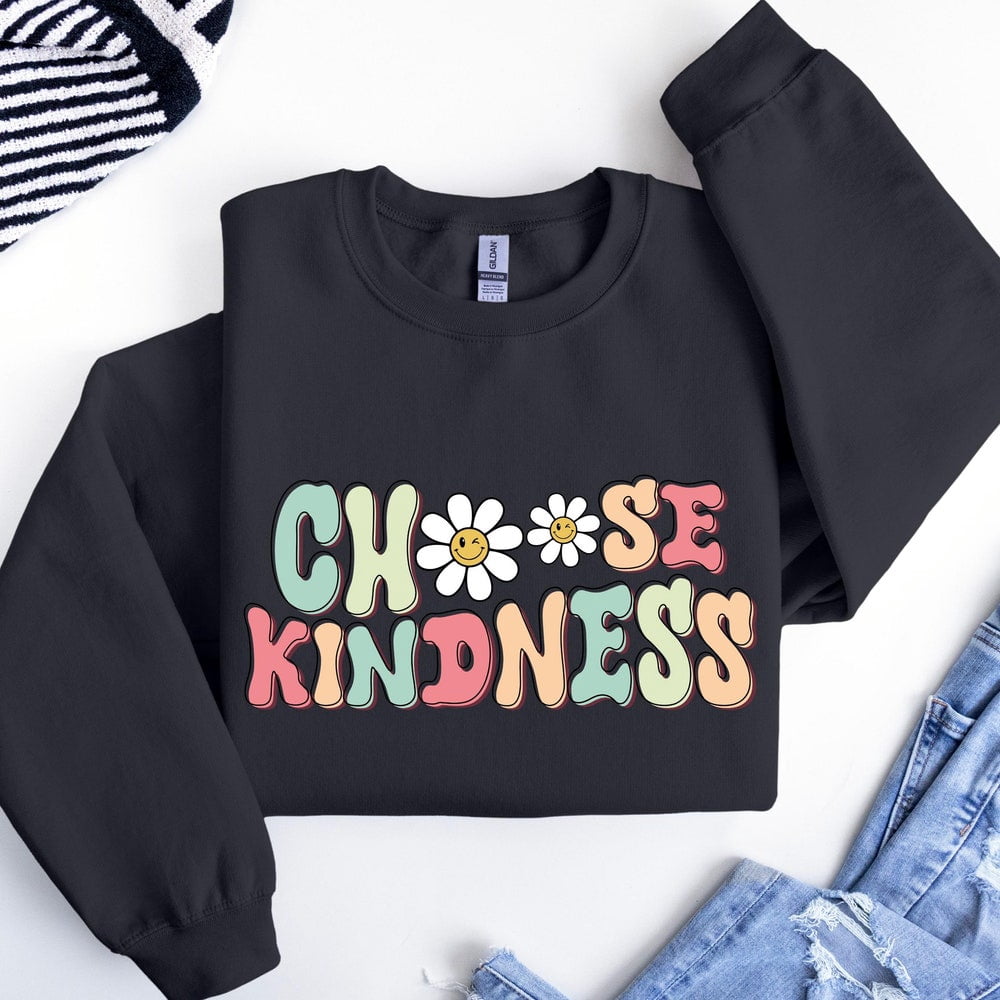 Choose Kindness Shirt, Be Kind Shirt, Choose Kindness Shirt, Smiley ...