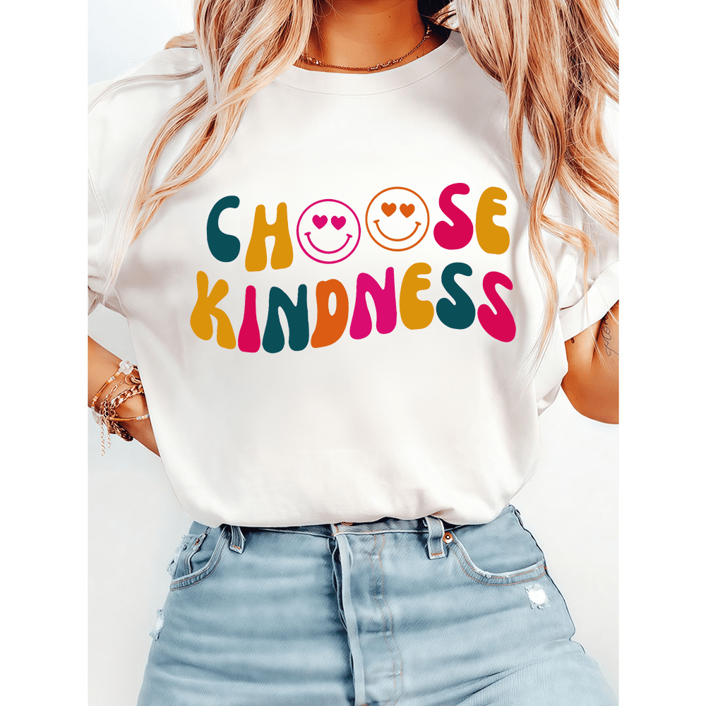 Choose Kindness Tshirts Faith Based Graphic Tees Kindness Movement ...