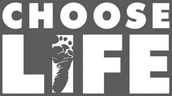 Choose Life Pro-Life Vinyl Cut-Out Sticker - Walmart.com