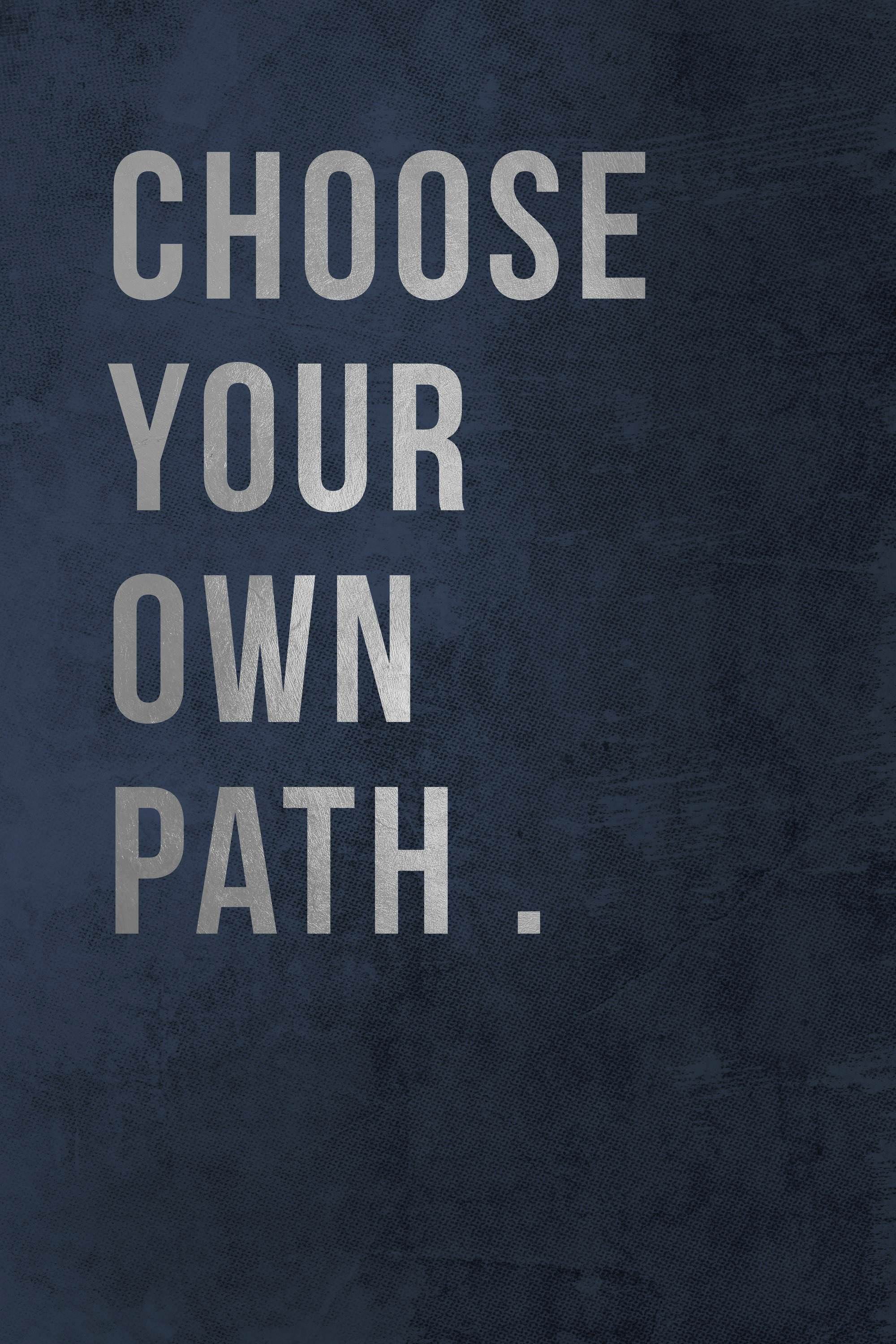 Choose Your Own Path Painting Print on Wrapped Canvas - Walmart.com