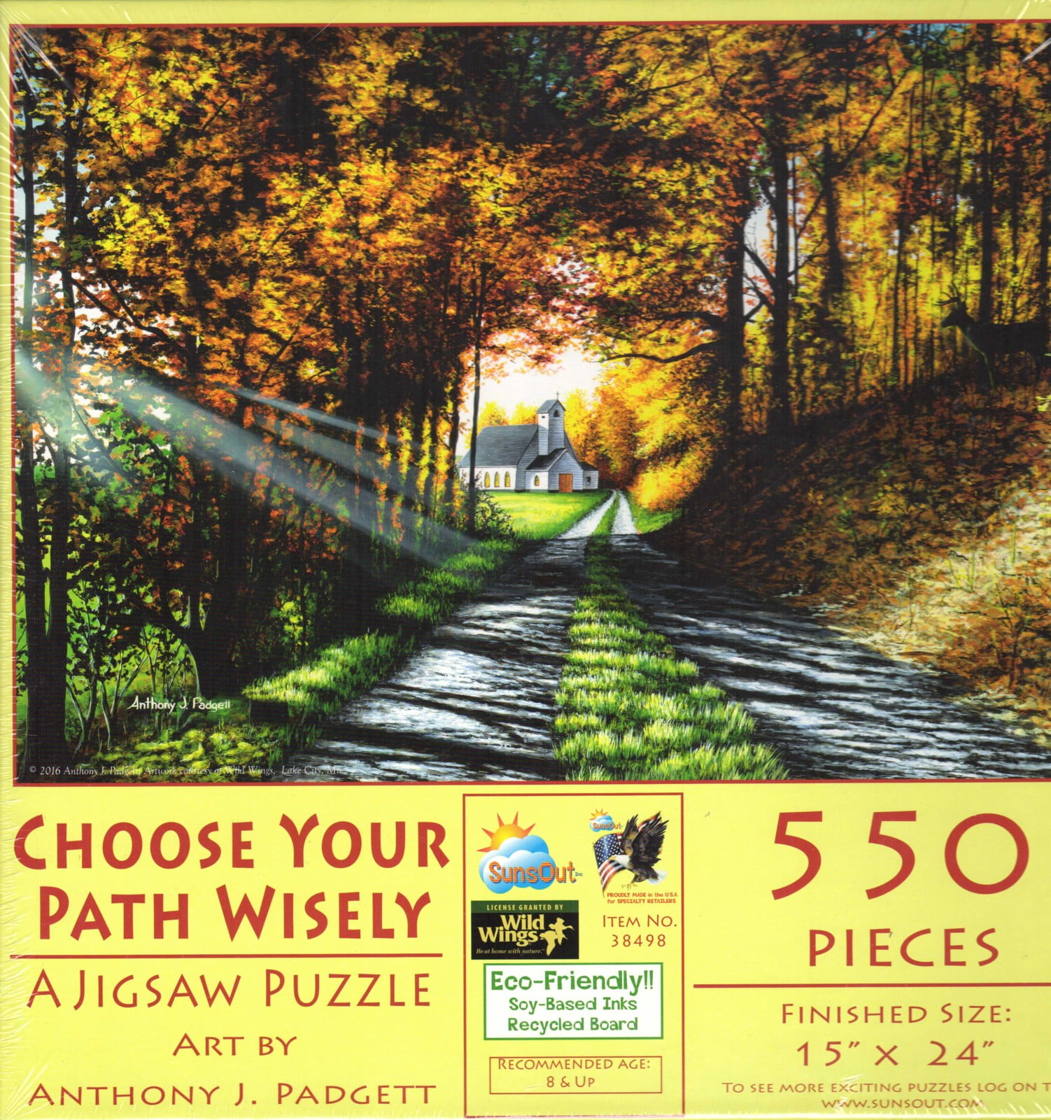 Choose Your Path Wisely 550 Piece Puzzle - Walmart.com