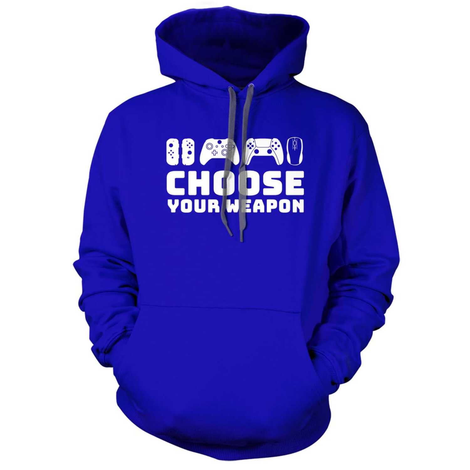 Choose Your Weapon - Game Controller Hoodie - Walmart.com