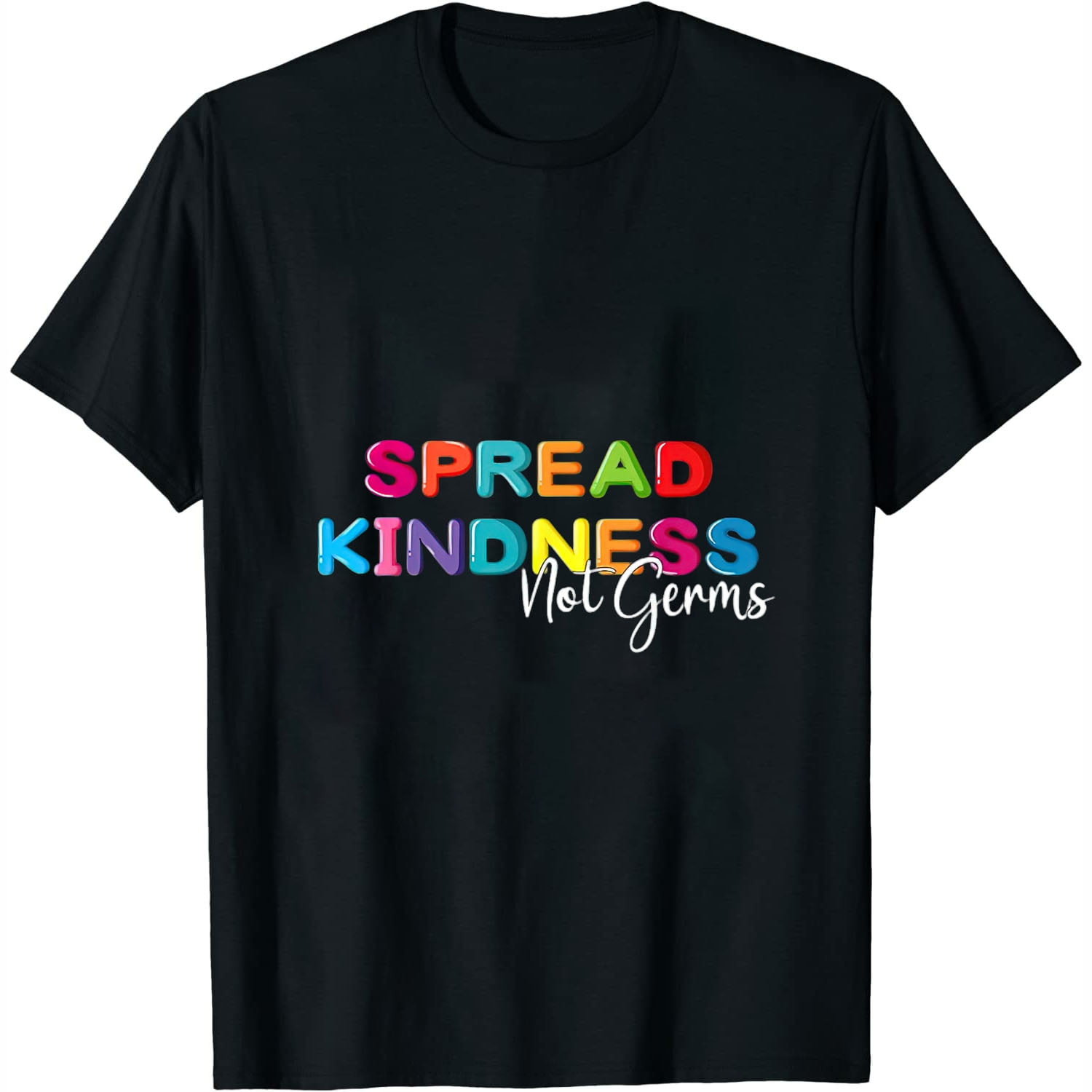 Choose kindness and be kind Gift, Spread Kindness Not Germs Womens T ...