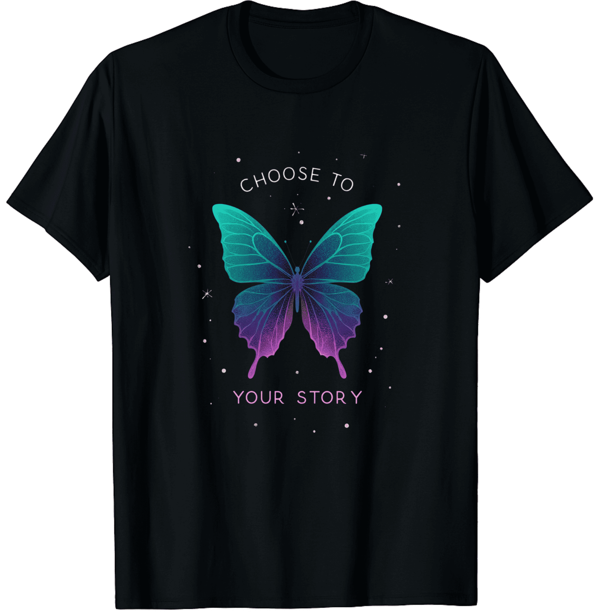 Choose to Keep Writing Your Story Semicolon Mental Health Graphic Black ...