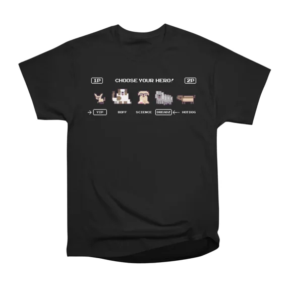 Choose your hero T-Shirt Tee Gift For Him Merch For Her Apparel For ...