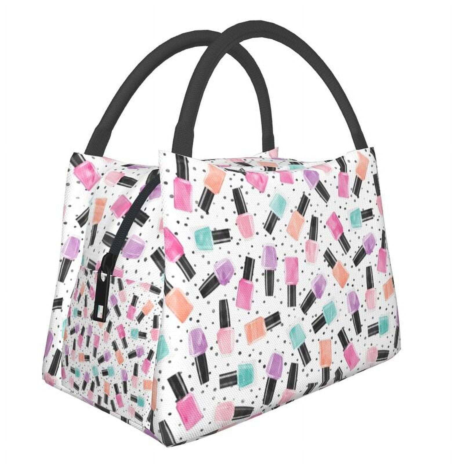 Choosing My Nail Art Insulated Lunch Bags for Work Office Manicurist ...
