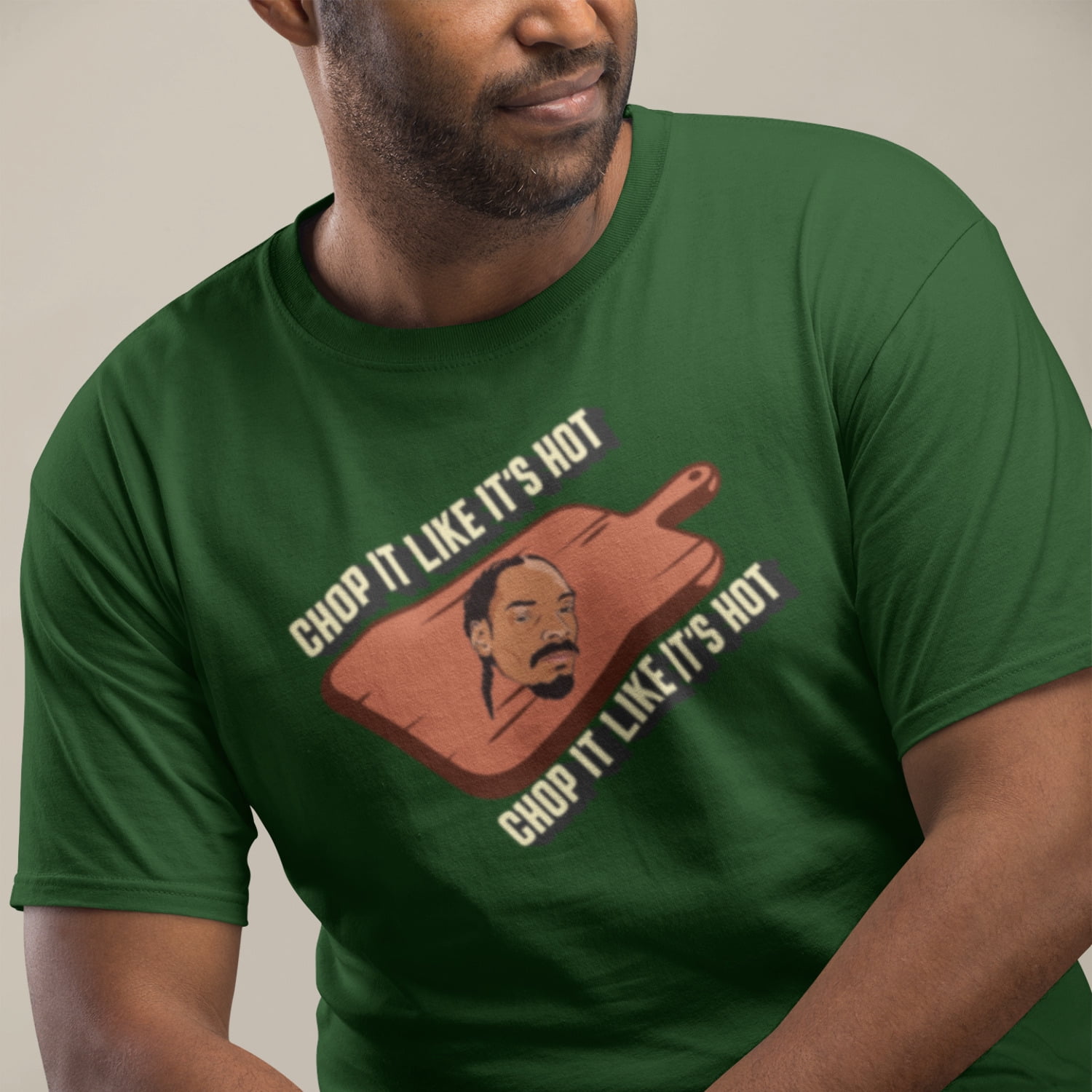 Chop It Like It's Hot Hip Hop Head T-shirt | Viral Cutting Board Rap ...