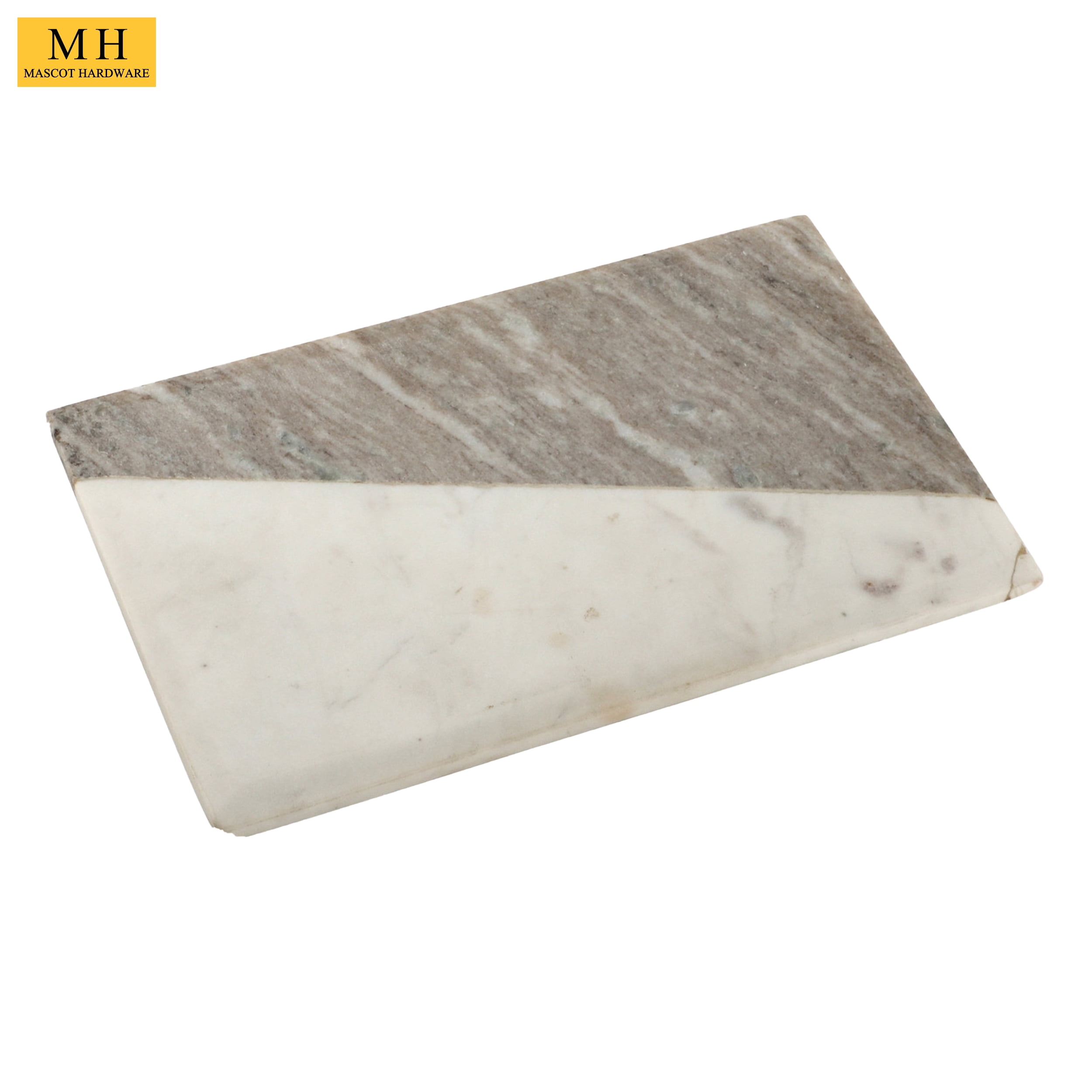 Chop-N-Slice 11.5 in. x 7.5 in. Rectangle Marble Cutting Board By ...