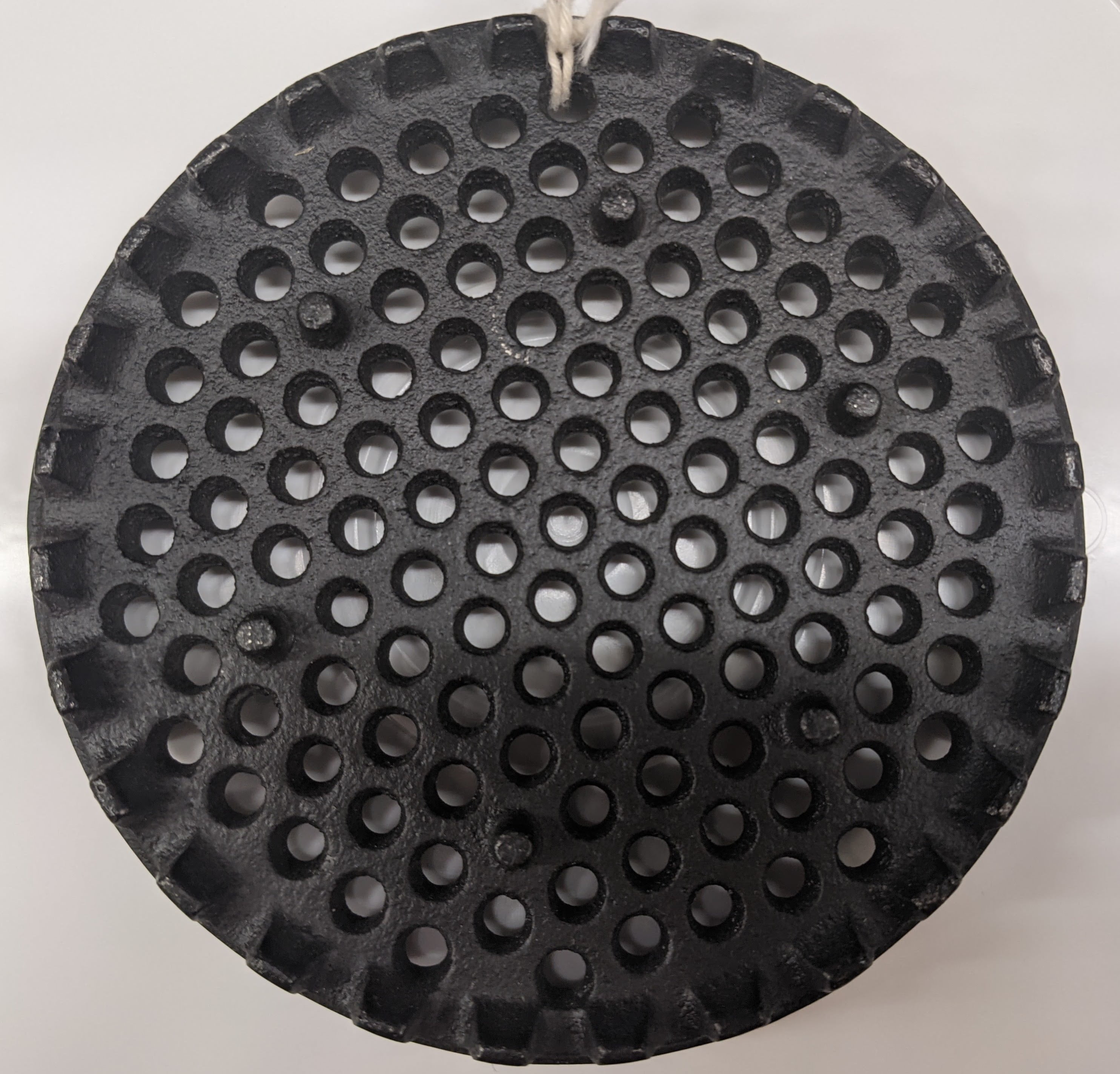 Chop Rite 25STPLT Strainer Disk Plate #25 for 4 Quart Stuffer 6.25 inch ...