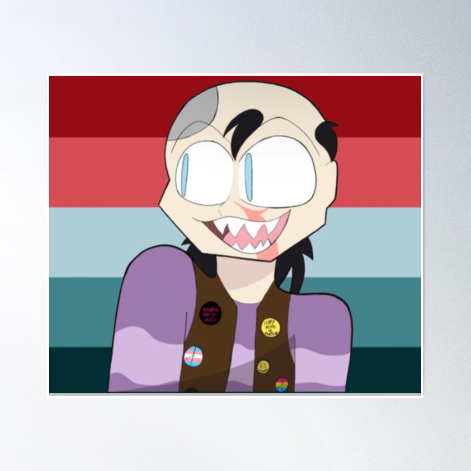 Chop Top Ptsd Pride Version Poster Wall Art, Modern Wall Decor, 16x24 ...