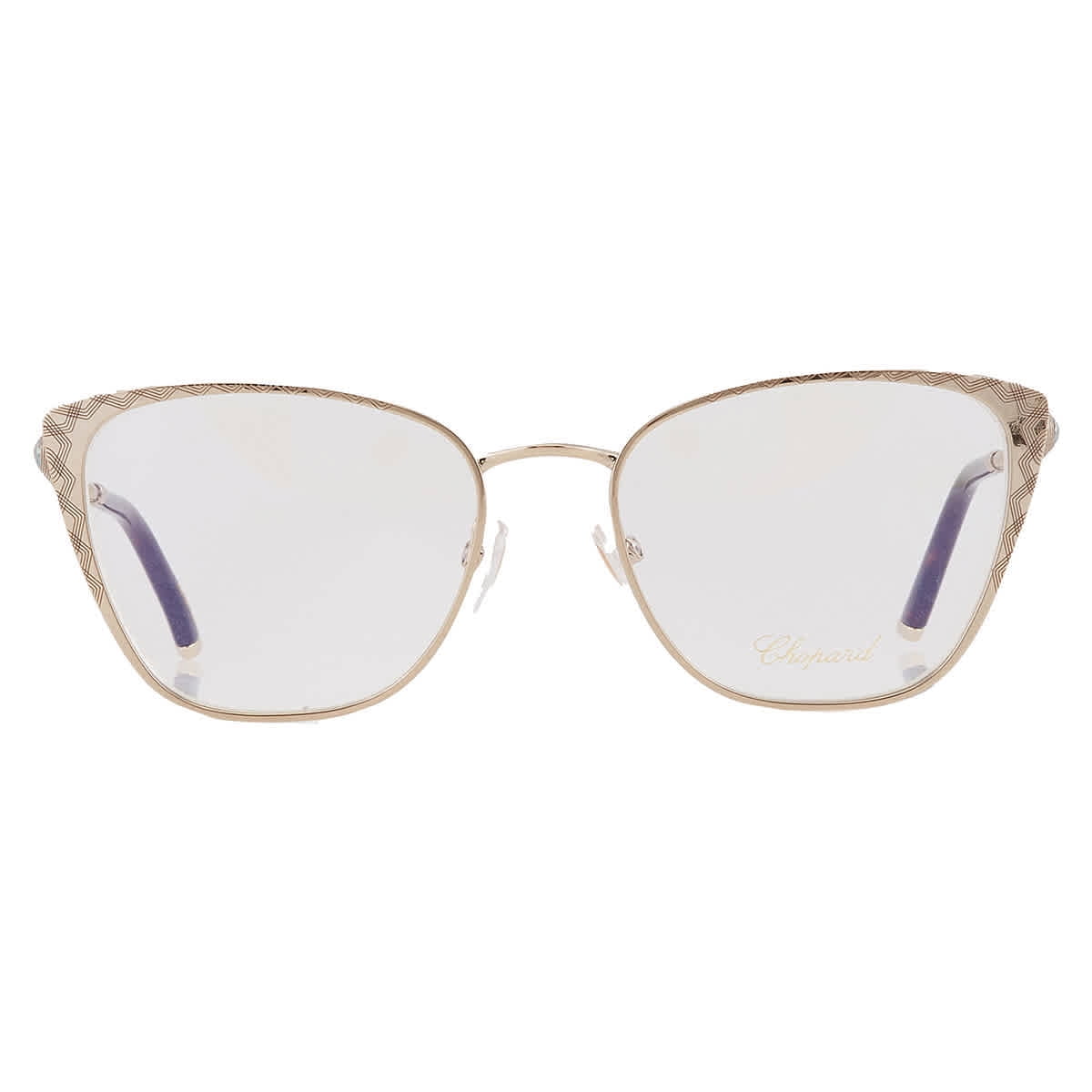 Chopard VCHD51S 0594 Women's Silver Cat Eye Full Rim Eyeglasses ...