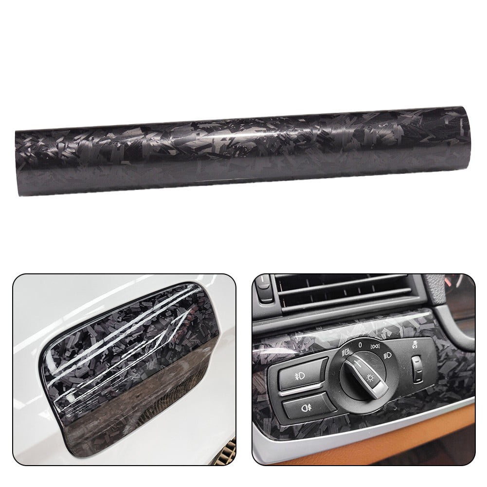 Chopped Forged Car Sticker Decal Matte Titanium Vinyl Wrap Water ...