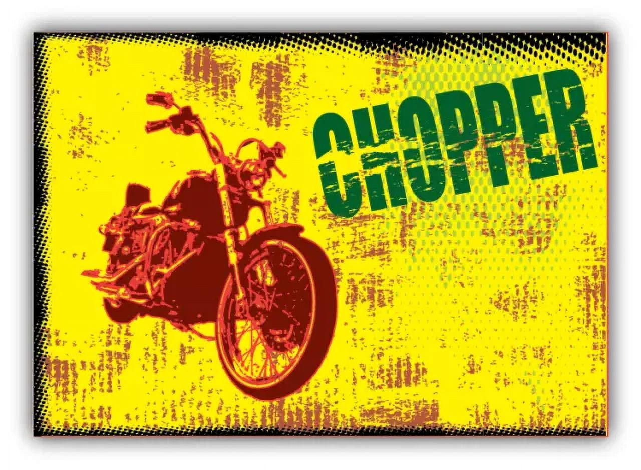 Chopper Grunge Auto Moto Car Sticker Phone Decal Water Bottle Stickers ...