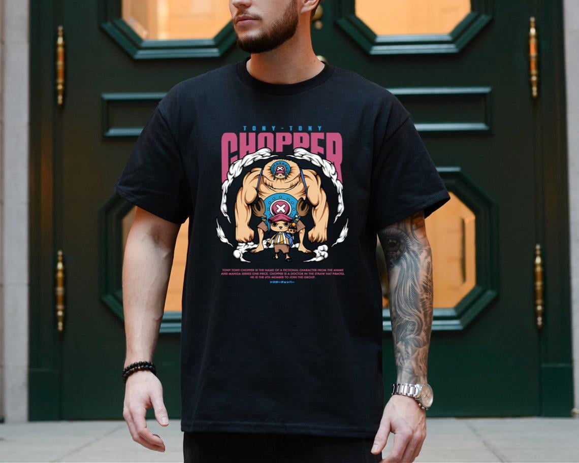 Chopper Unisex T-Shirt Anime One Piece Shirt, Hot Trend, Gift For Men ...