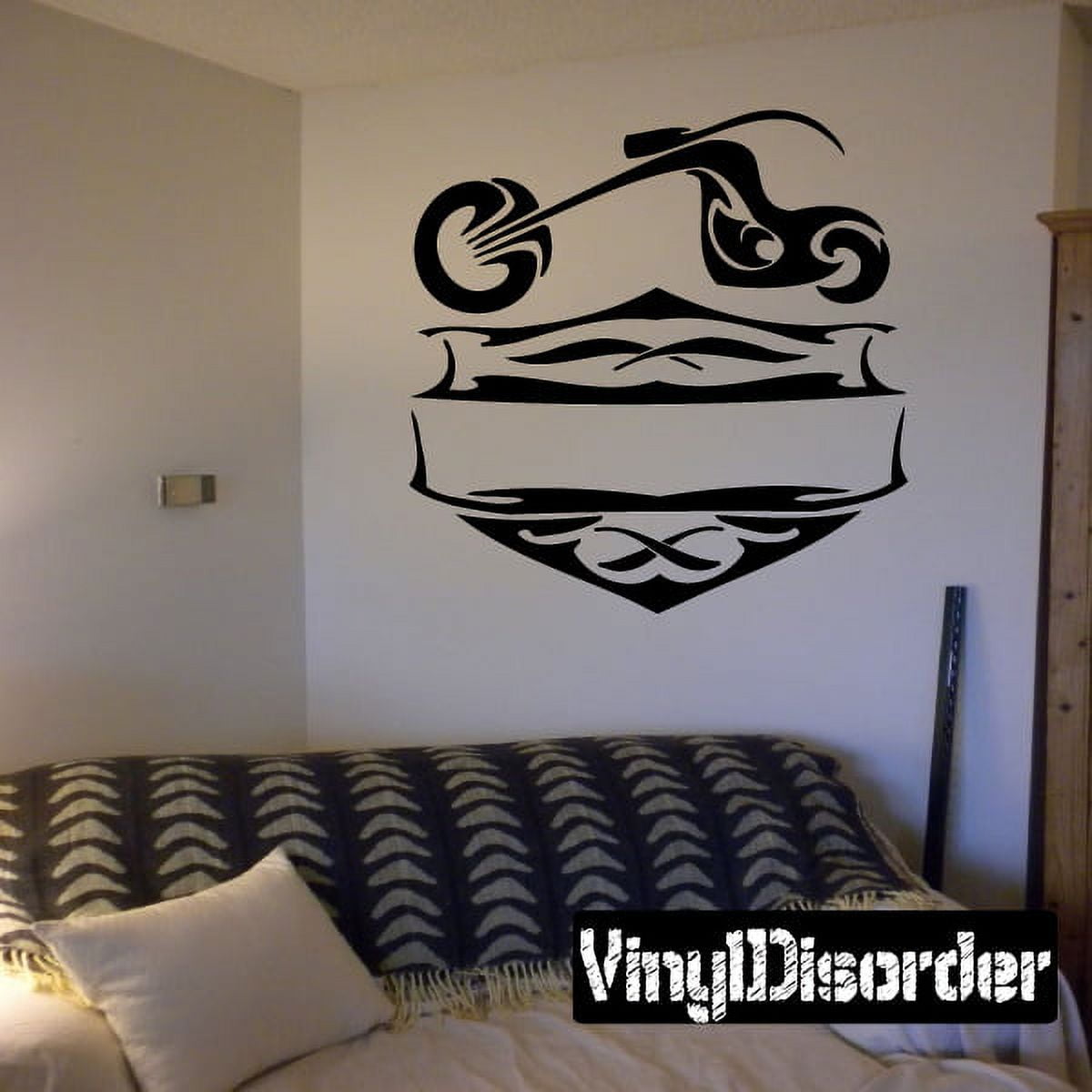 Chopper Wall Decal - Vinyl Decal - Car Decal - DC 186 - 36 Inches ...