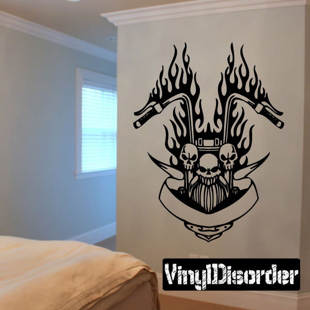 Chopper Wall Decal - Vinyl Decal - Car Decal - DC 235 - 36 Inches ...