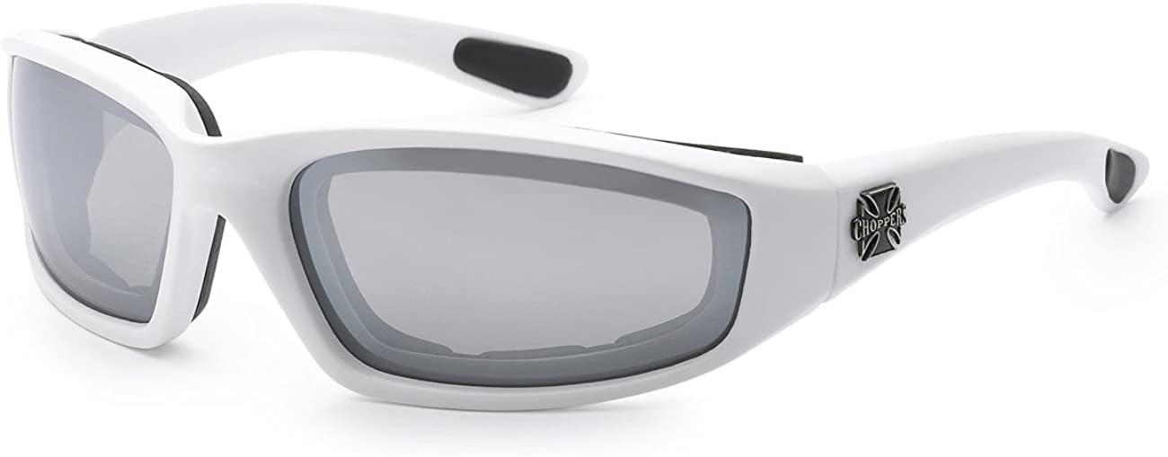 Choppers Sunglasses - 901 White Mirror - Walmart.com