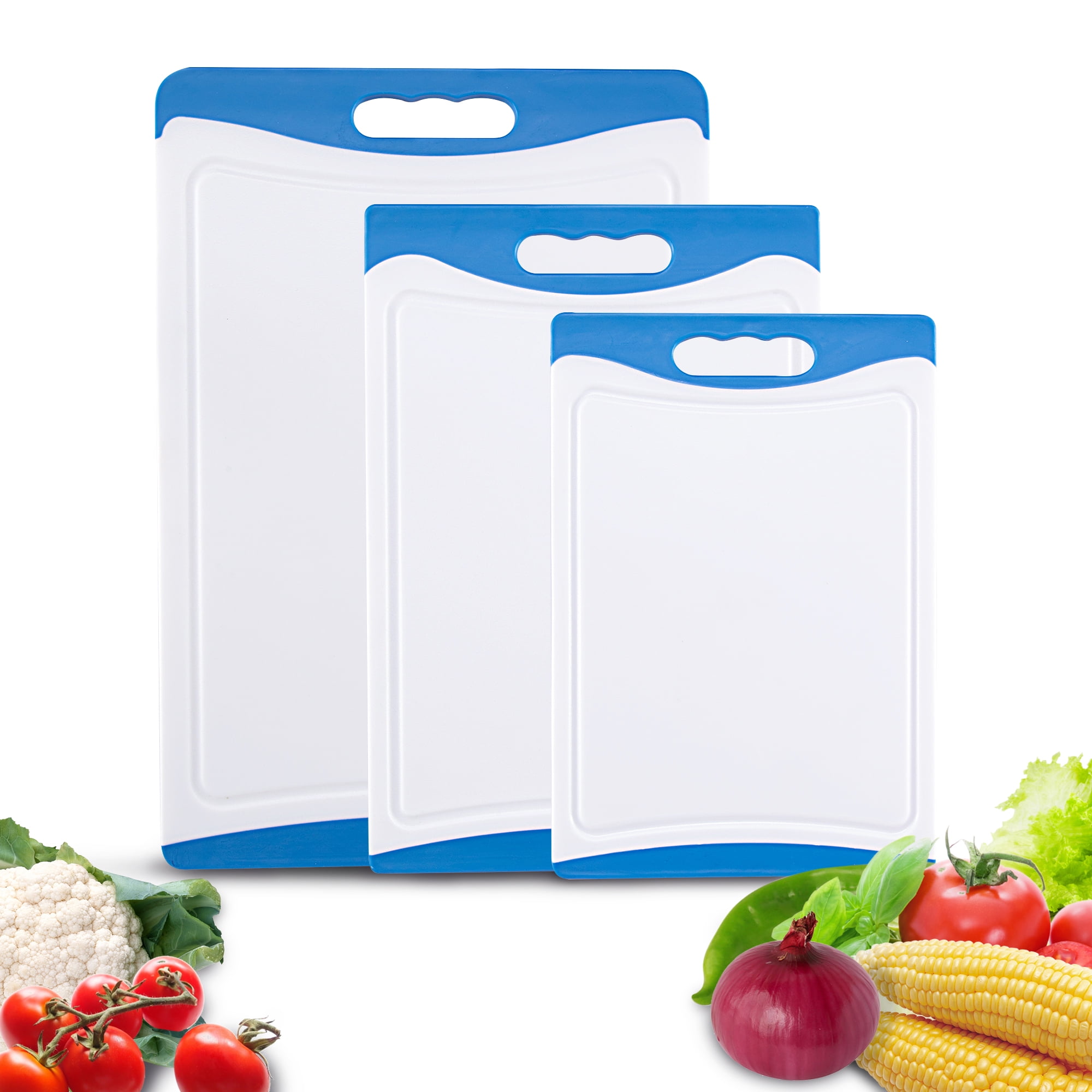Chopping Board Set,Extra Large Plastic Cutting Boards,Plastic Cutting ...