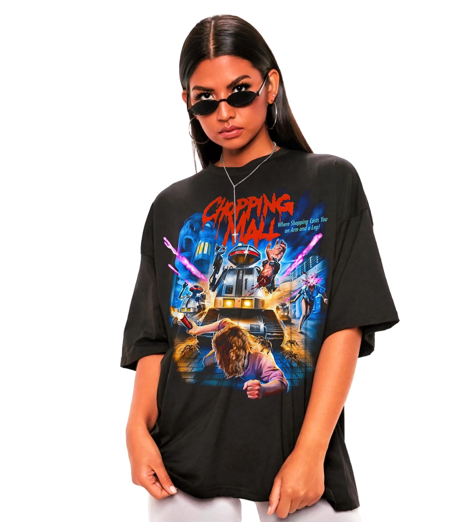 Chopping Mall 1986 Shirt -80s Horror ShirtRetro Movie Shirt Movie ...