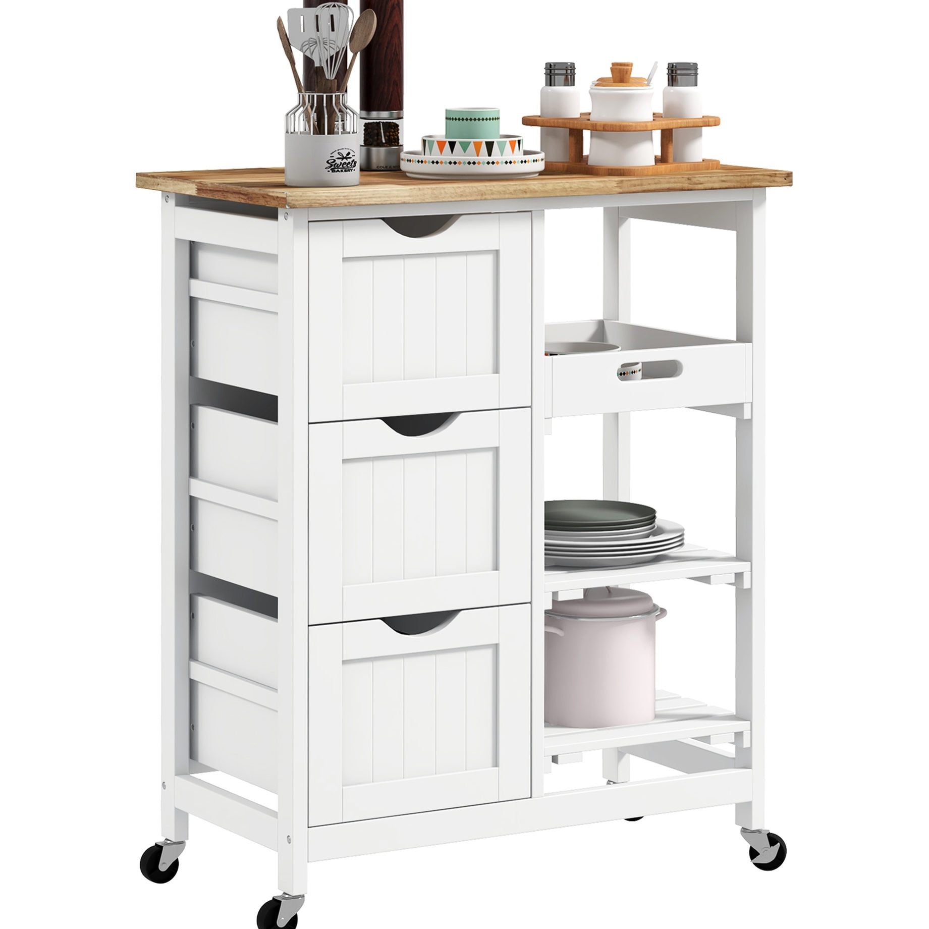 Chopping board, storage space - Helps with kitchen tasks - Walmart.com