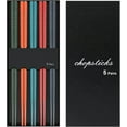 Chopsticks, 5 Pairs Premium Reusable Multicolour Chopsticks for Sushi ...