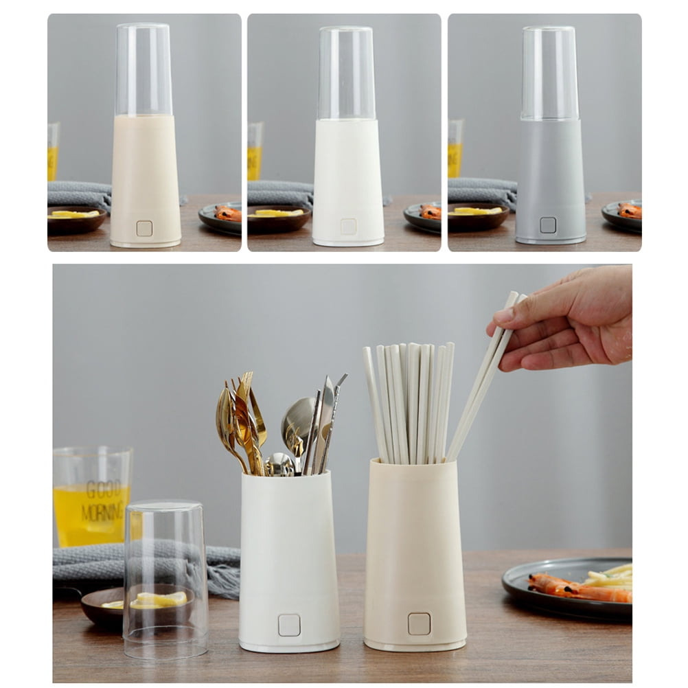 NIAIZEK Beige Chopsticks Rack For Kitchen Use 1Pack 3.3x3.3x9.8in ...