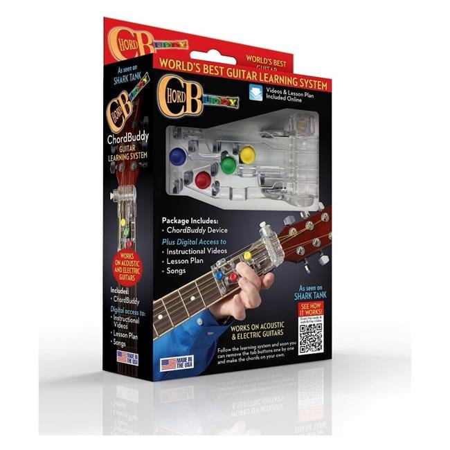 Chord Buddy 124832 Guitar Learning System - Digital Edition, Clear ...