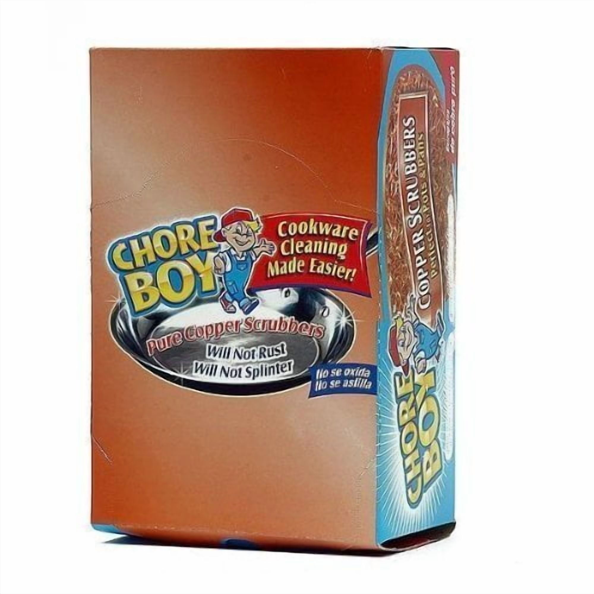 Chore Boy Copper Scouring Pad Pack of 36 by Chore Boy - Walmart.com
