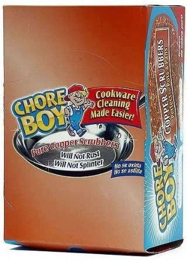 Chore Boy Copper Scrubber 36 Pieces Per Box. - Walmart.com