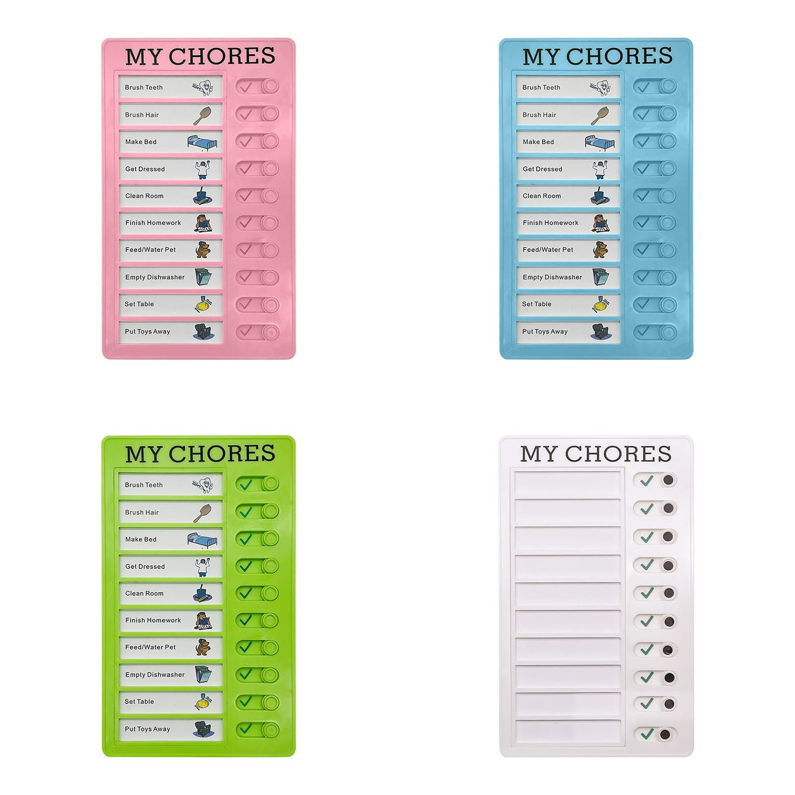 Chore Chart,Chore Chart for Adults,Chore Chart for Adults to do List My Chores Checklist Task ...