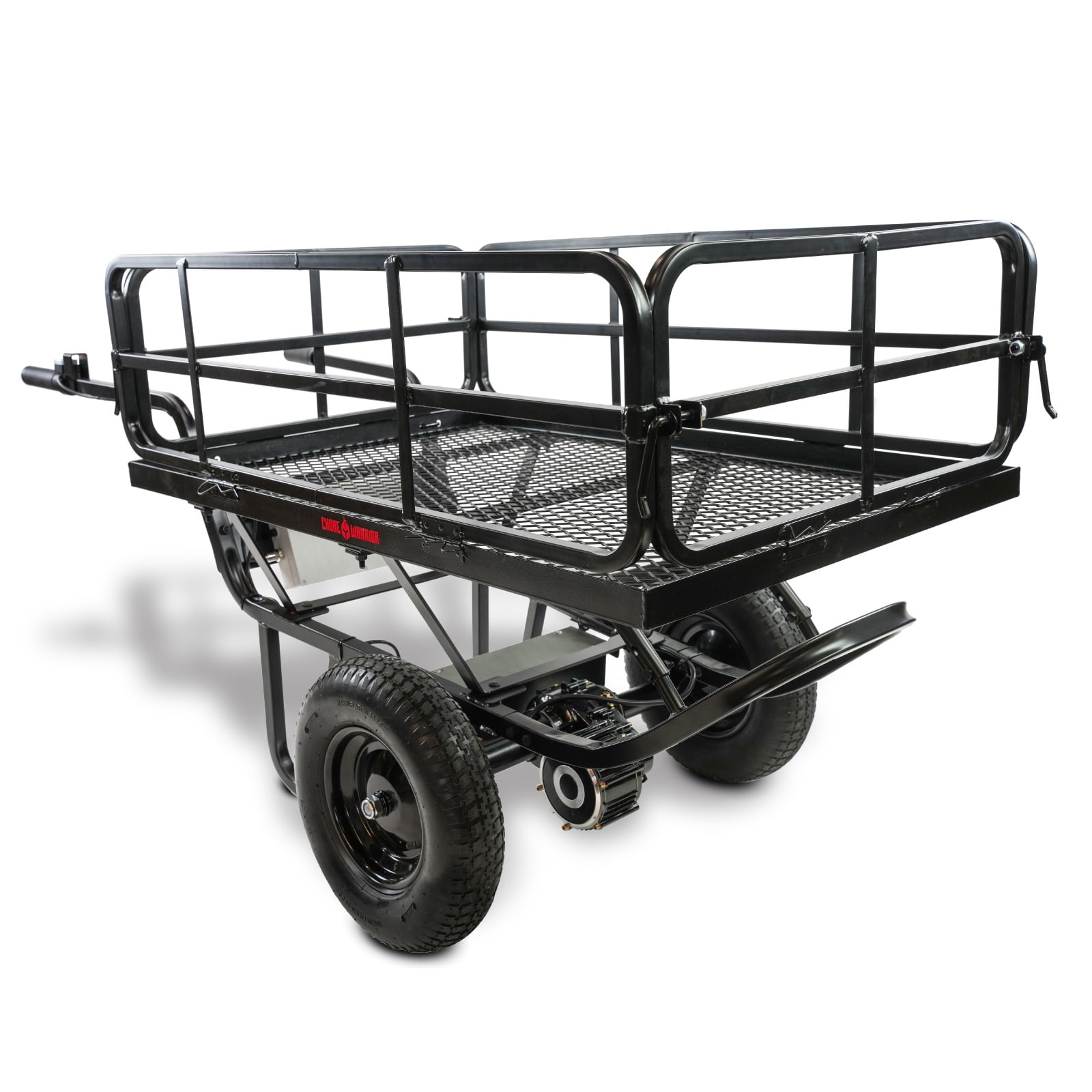 Chore Warrior Electric Wheelbarrow Powered Utility Cart 350 LBS ...