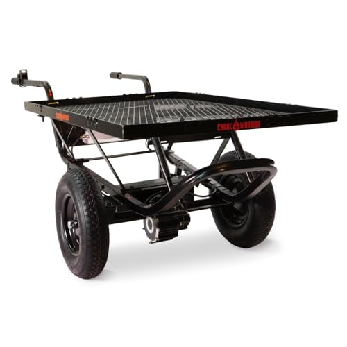 Chore Warrior Electric Wheelbarrow Powered Utility Cart 350 LBS ...