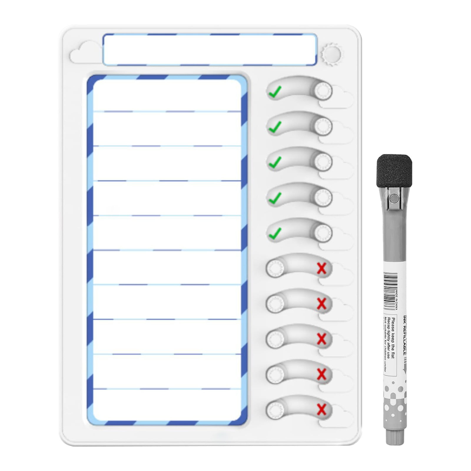 Chore For Kids Chore Board Tools For Kids To Do List Checklist Task ...