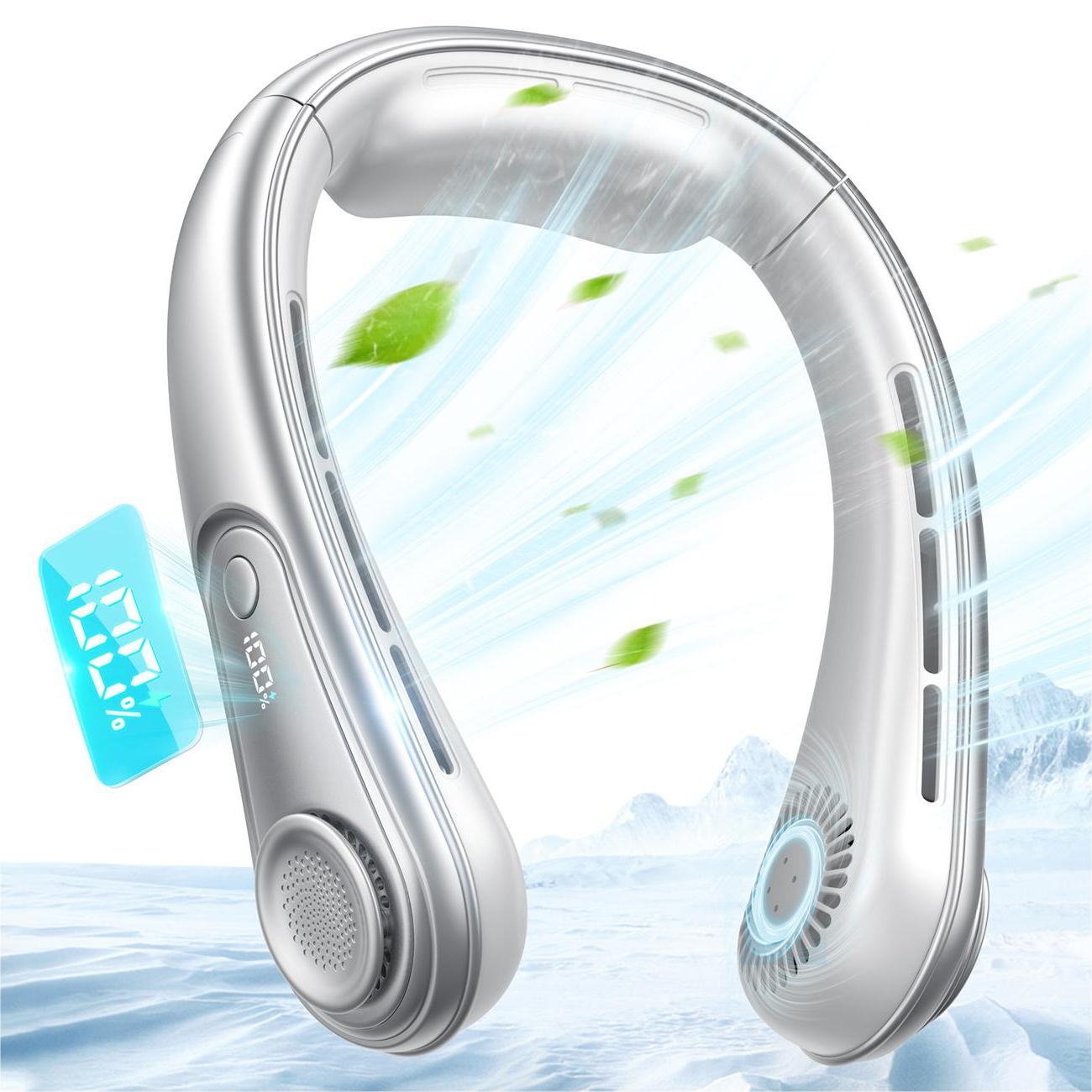 Portable Fan 1 Count Rechargeable Fan Portable Waist Cooling Fan 5