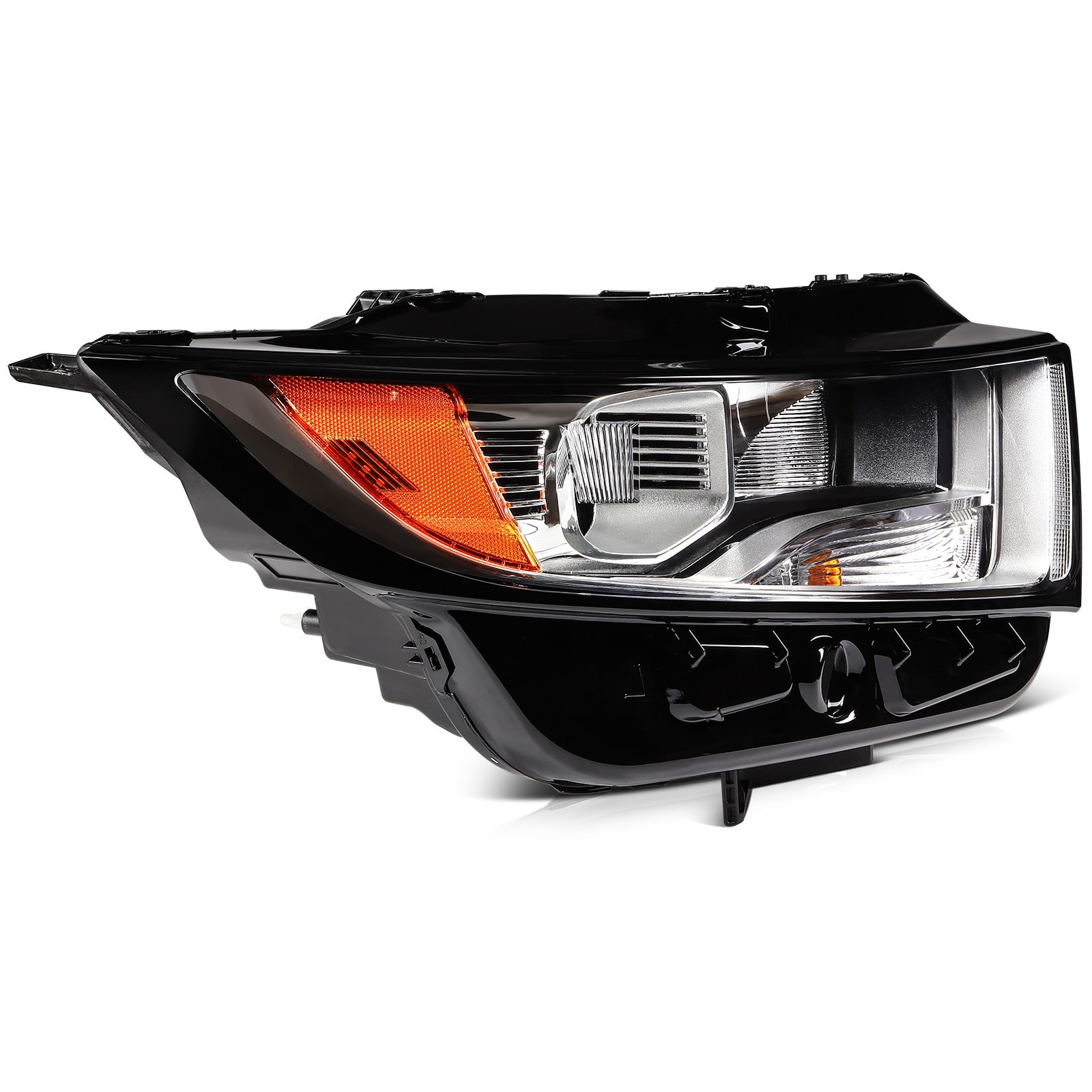 Chorme Housing Headlights Assembly Halogen Right Side For 2015-2018 ...