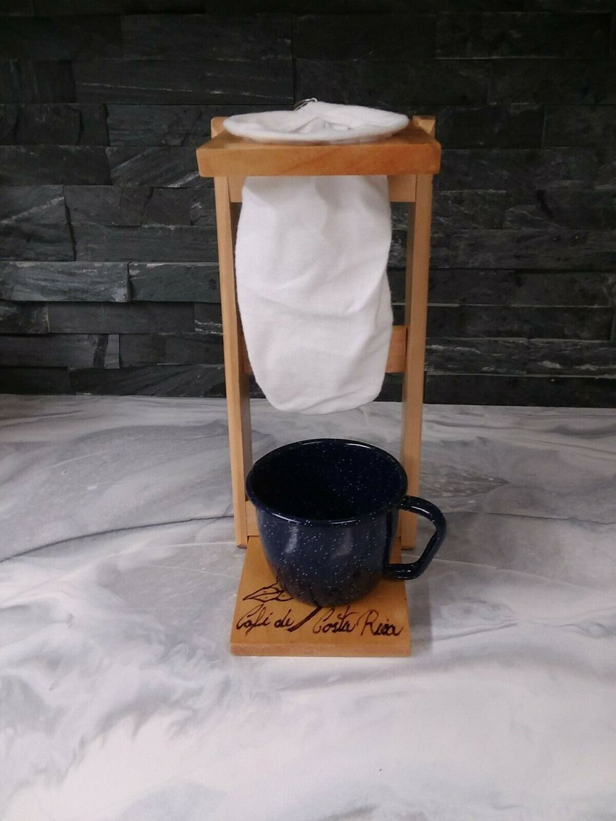 Chorreador; Costa Rican Handmade Foldable Wooden Stand Coffee Maker ...