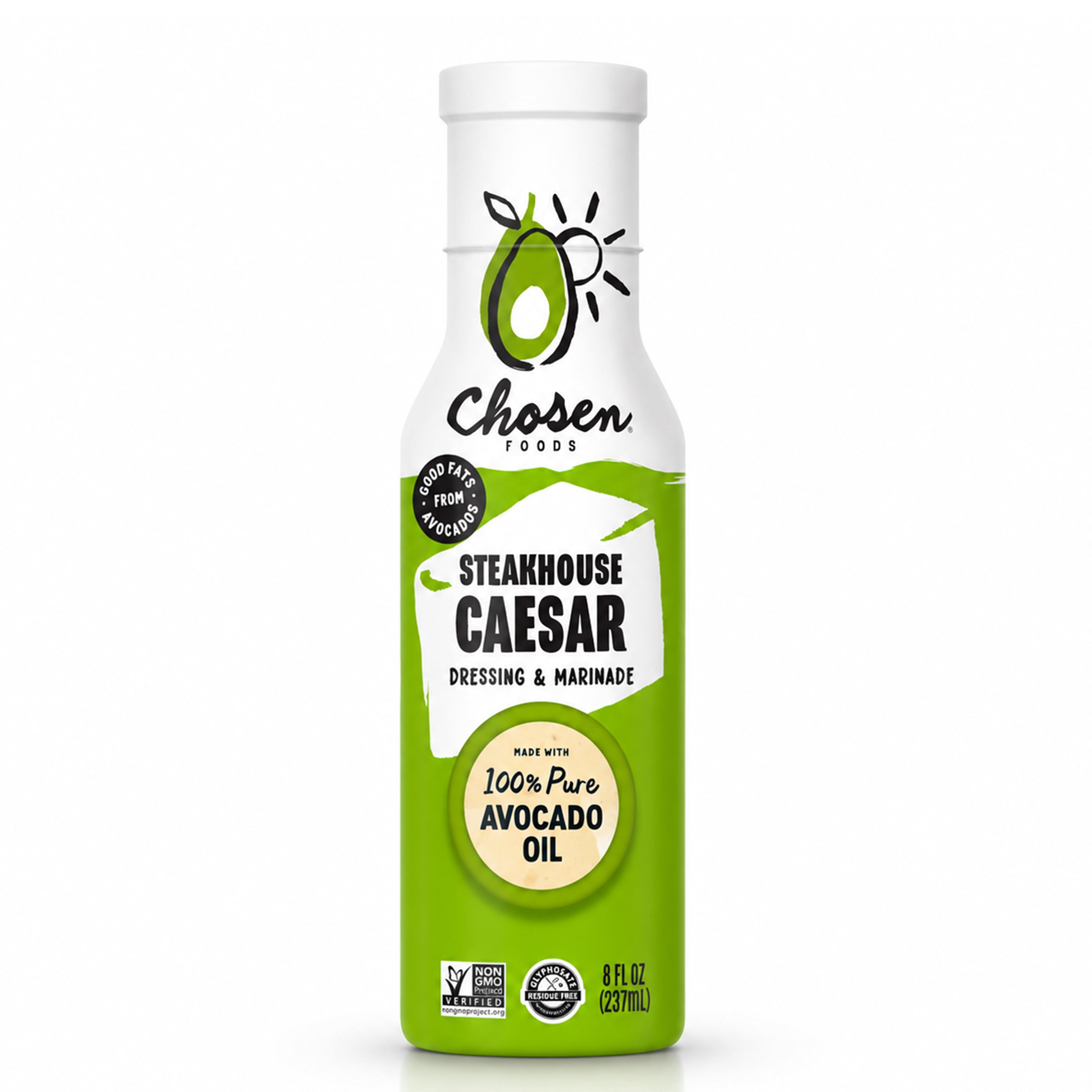 Chosen Foods Caesar Dressing | Salad dressings for grocery - Walmart ...