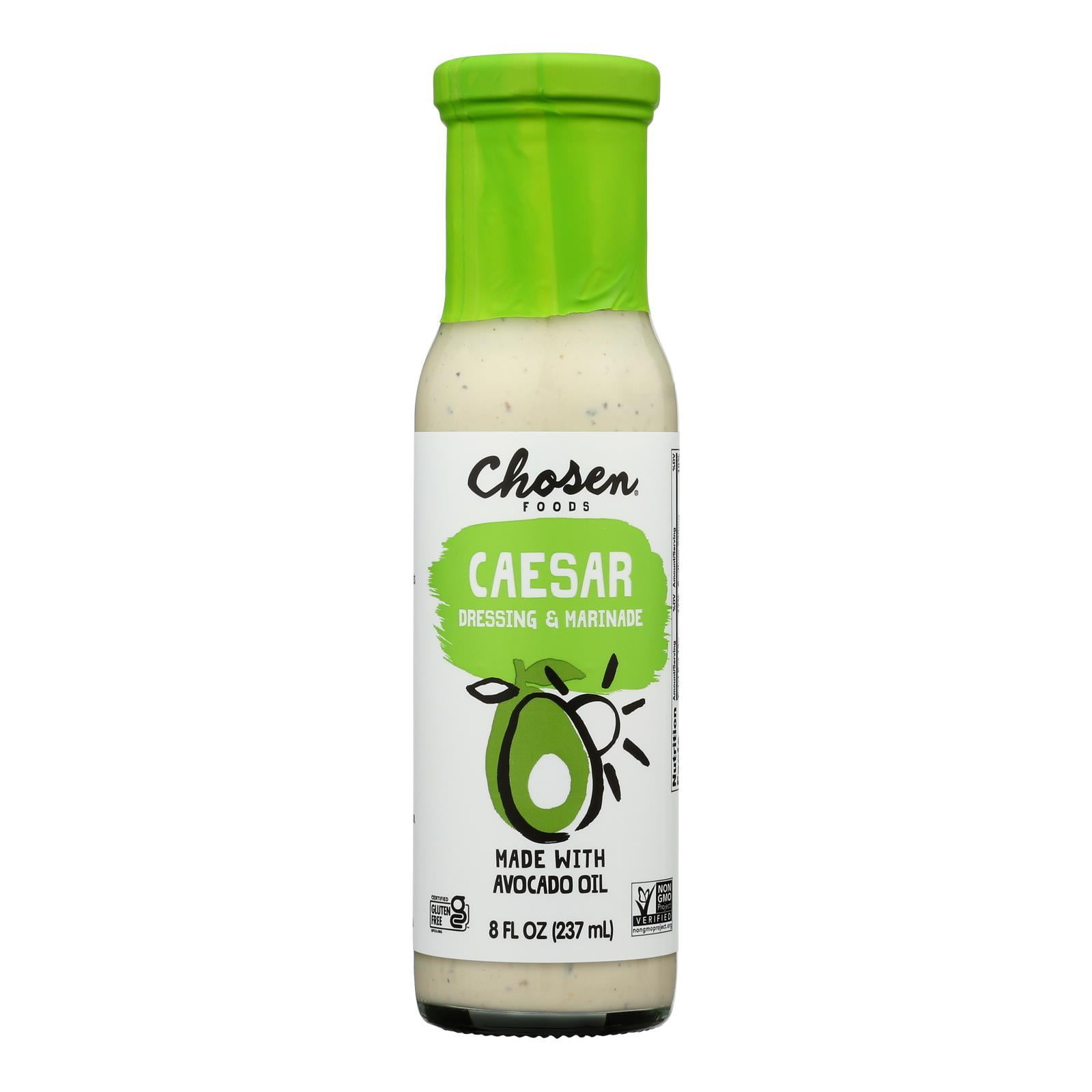 Chosen Foods - Dressing/mrnd Caesar - Case of 6-8 FZ - Walmart.com
