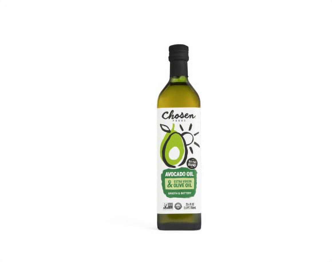Chosen Foods Extra Virgin Olive Oil/Avocado Oil 50-50 Blend 750ml ...