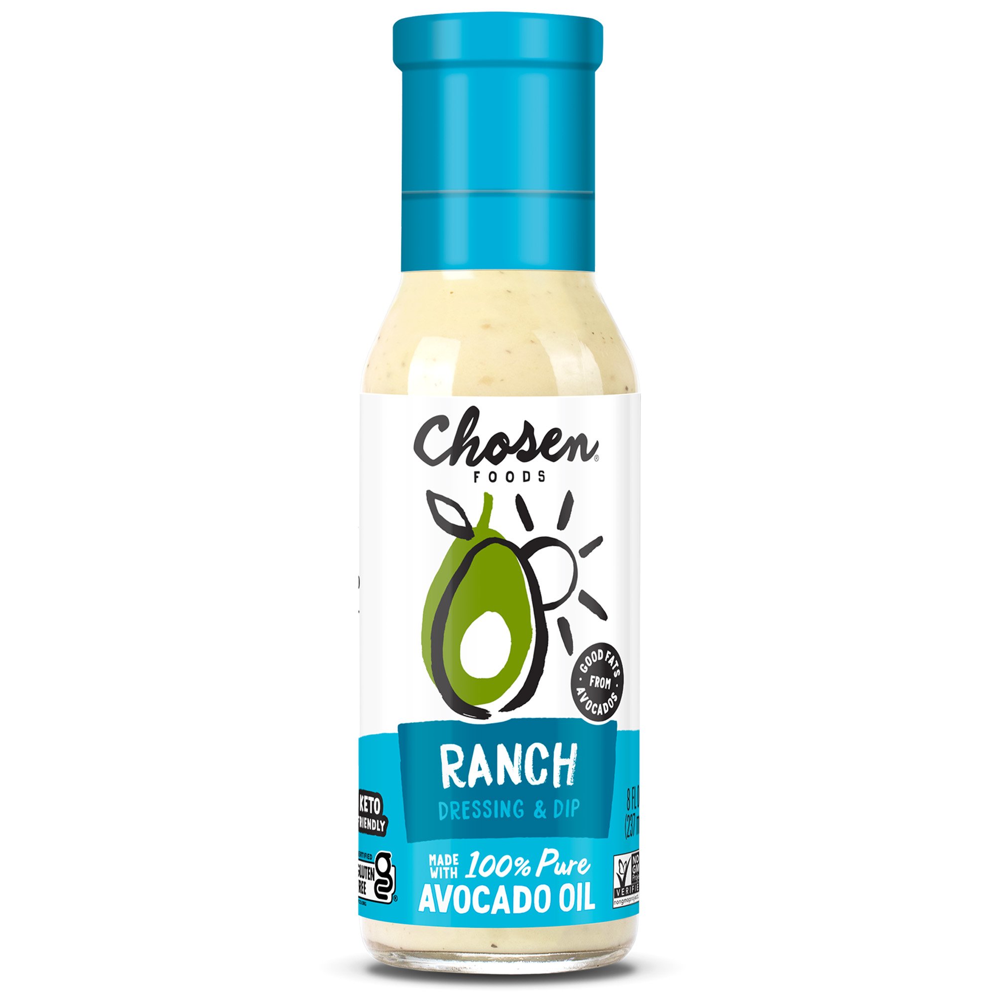 Chosen Foods Ranch Dressing, 8 oz (Package May Vary) - Walmart.com